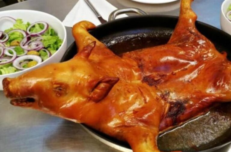 Cerdo asado 5 kg - cake - Rey Envíos